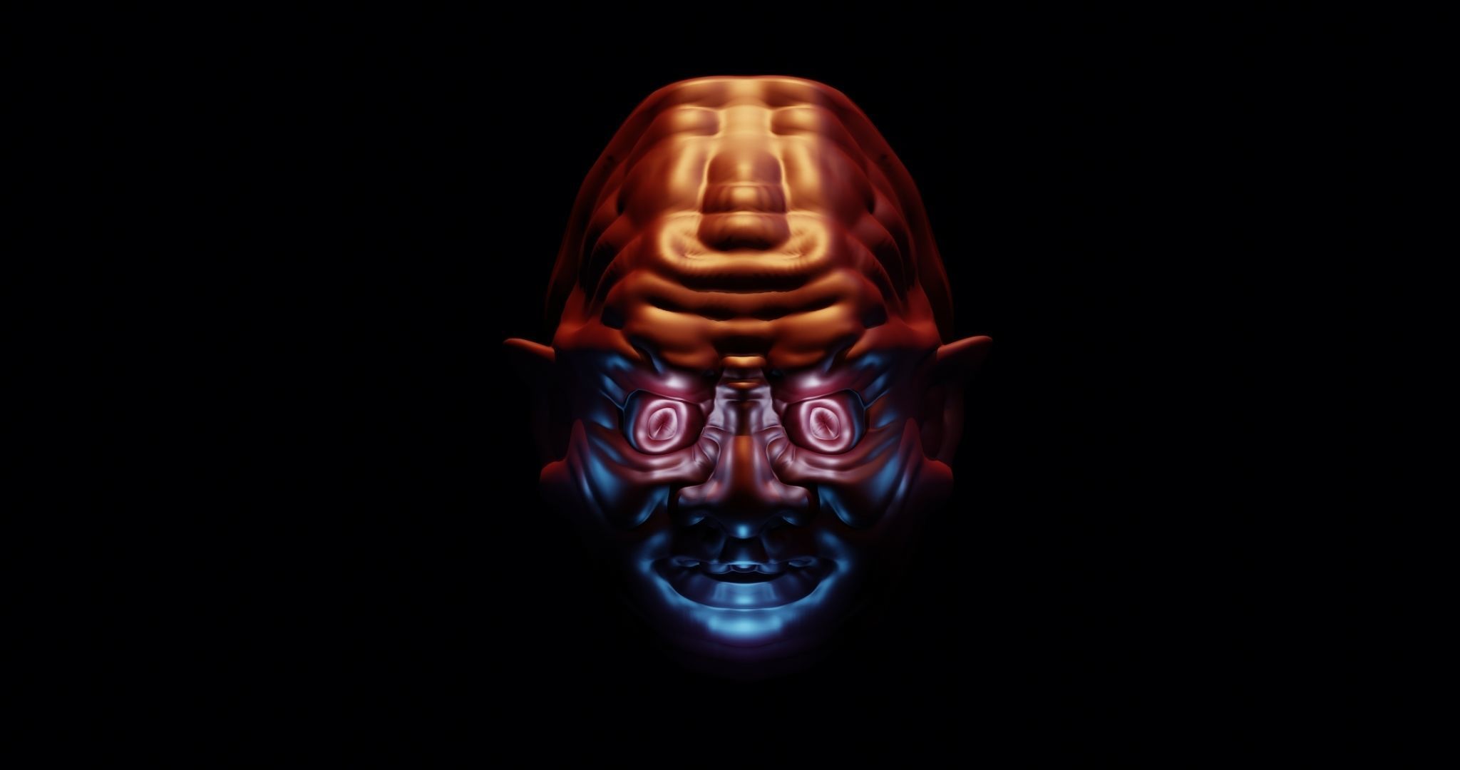 The Mask of Gluttony 3D model 3D printable | CGTrader