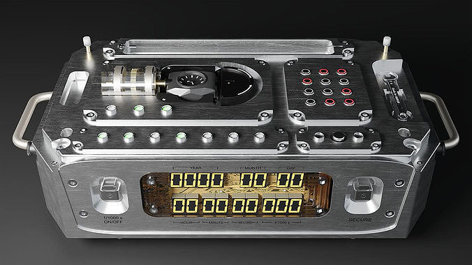 Atomic Clock 3D model | CGTrader