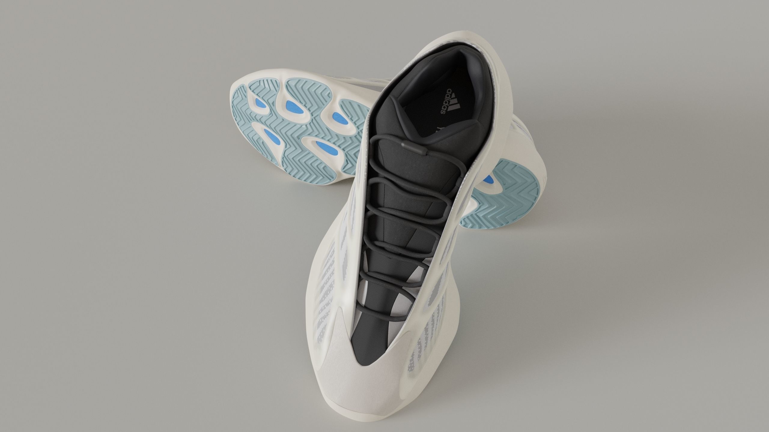 3D model Yeezy 700 v3 Azael VR / AR / low-poly | CGTrader