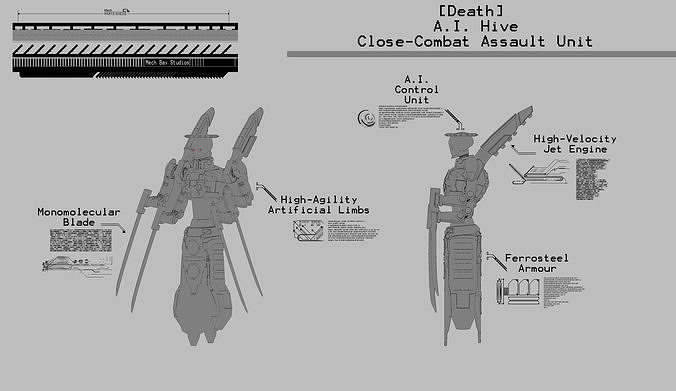 Hive AI Unit - Angel 3D model 3D printable | CGTrader