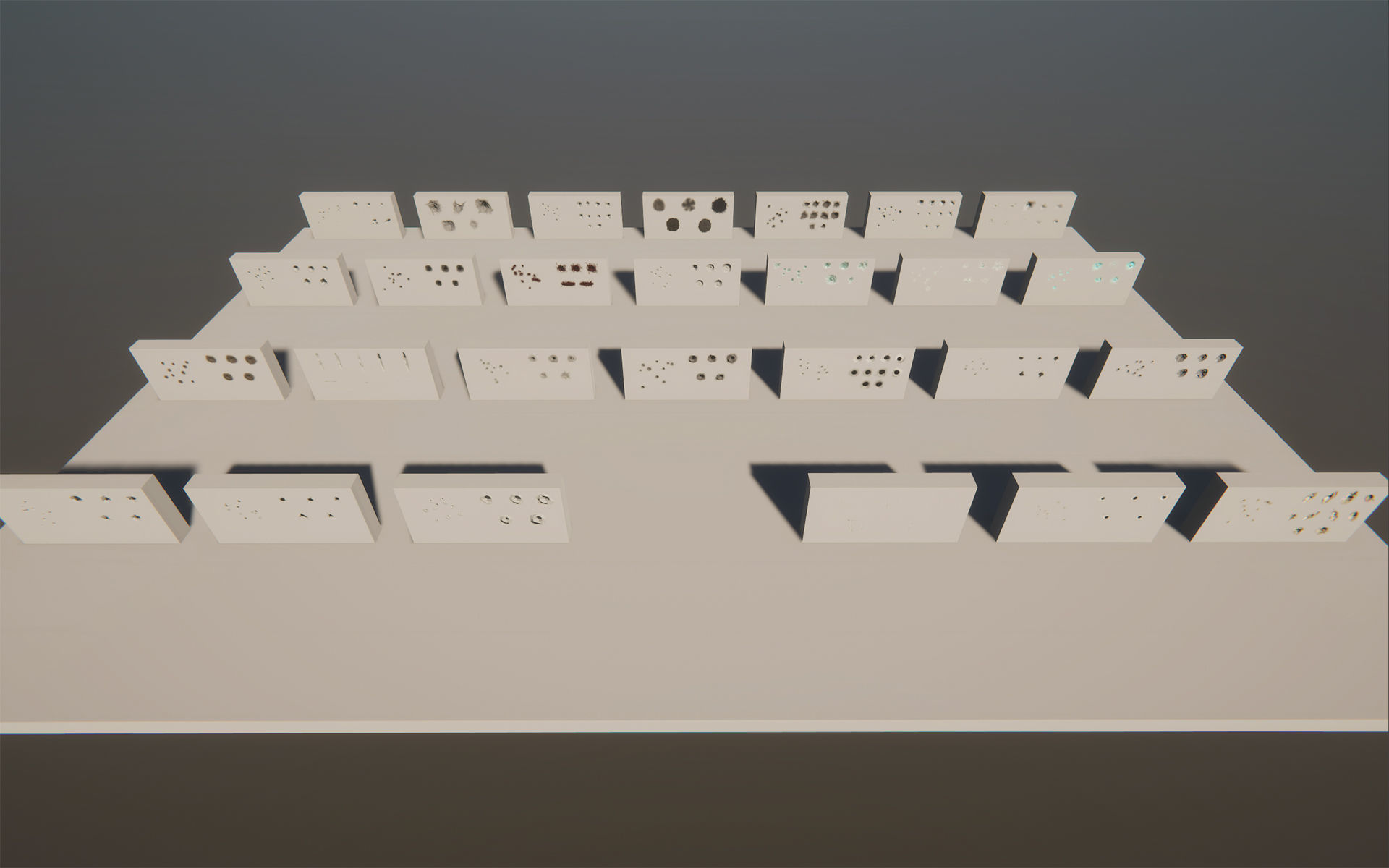 Bullet Hole Decals Texture | CGTrader