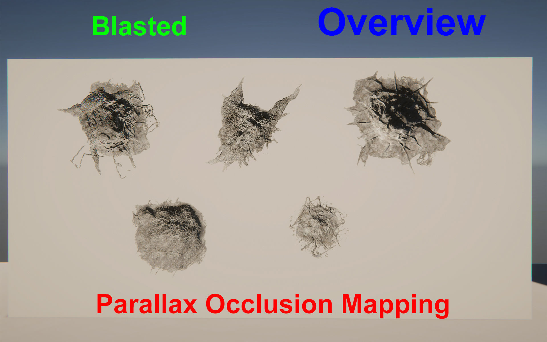 Bullet Hole Decals Texture | CGTrader