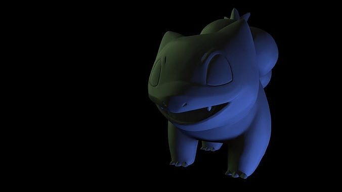 Bulbazaur Bulbizarre 3D model 3D printable | CGTrader