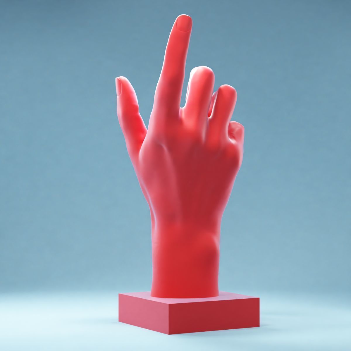 Hands 7 hand sculpture 3D model 3D printable | CGTrader