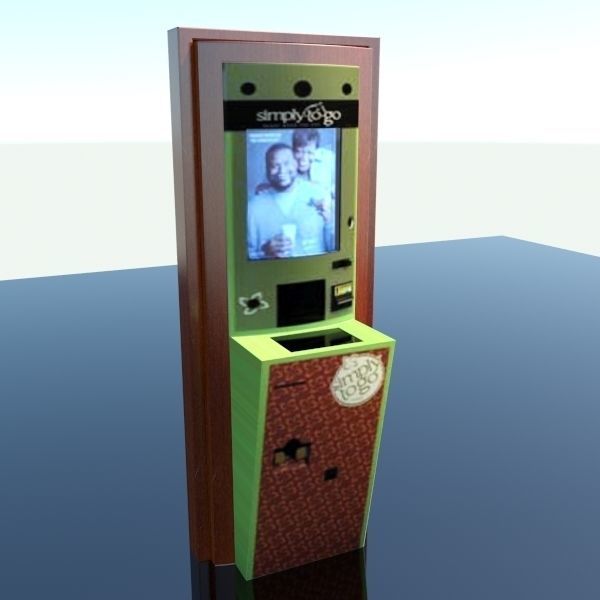 Ordering Kiosk 3D model | CGTrader
