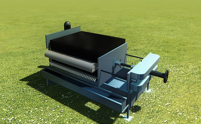 Filter Press 3D model 3D printable | CGTrader