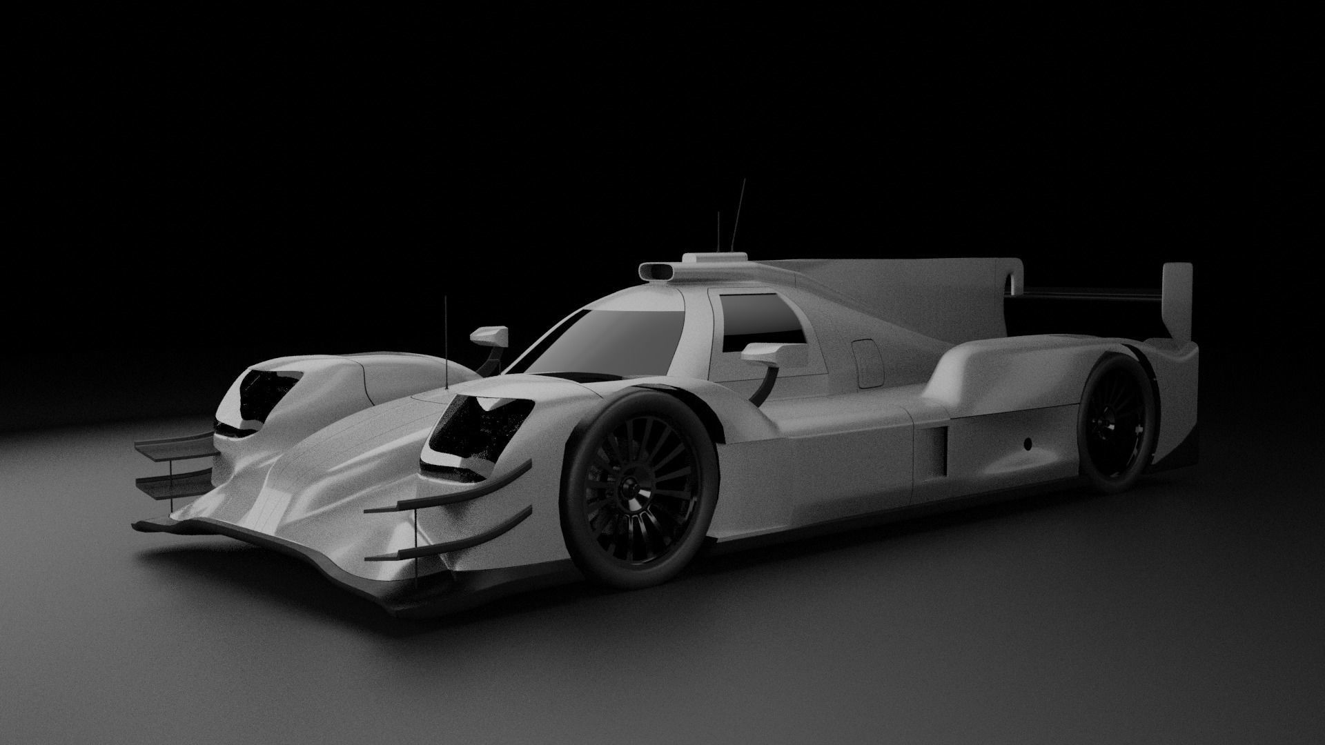 Oreca 07 Gibson Car 3D model | CGTrader