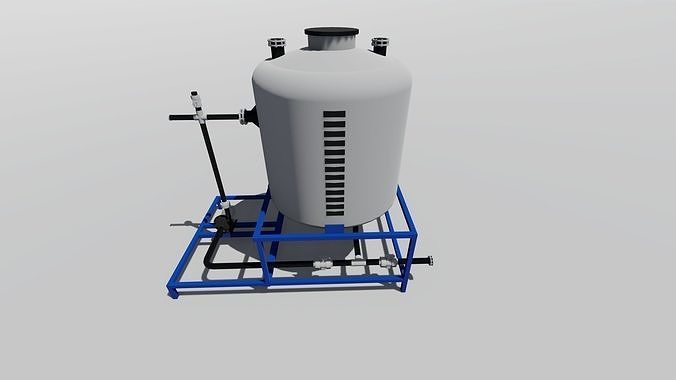 CIP Tank 3D model 3D printable | CGTrader