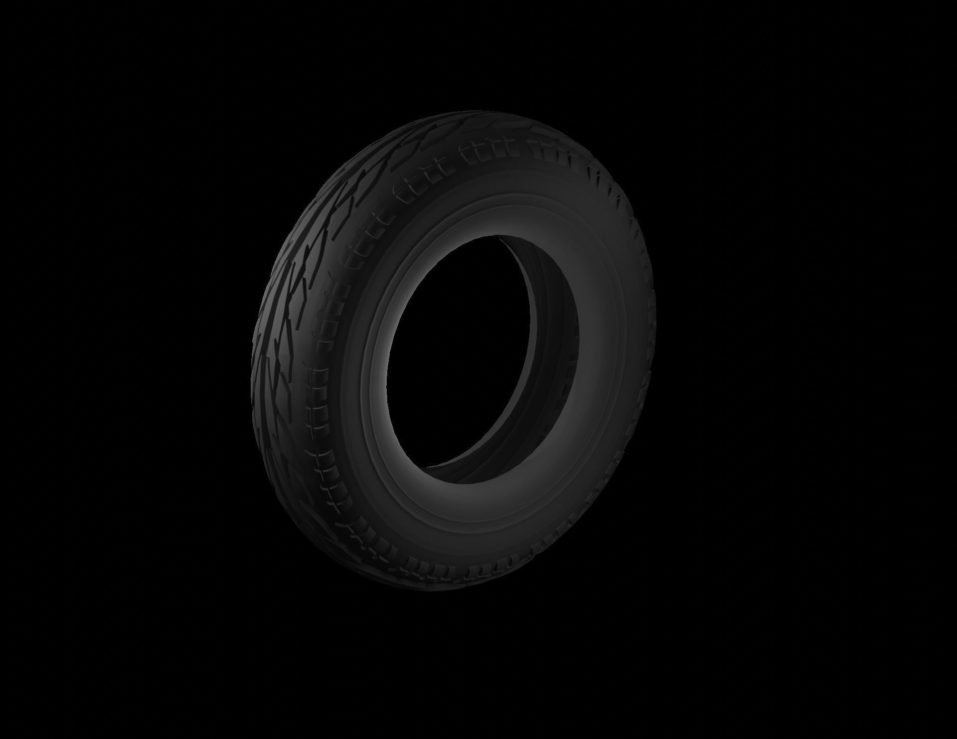 Tire model in blender simpl material free 3D model | CGTrader