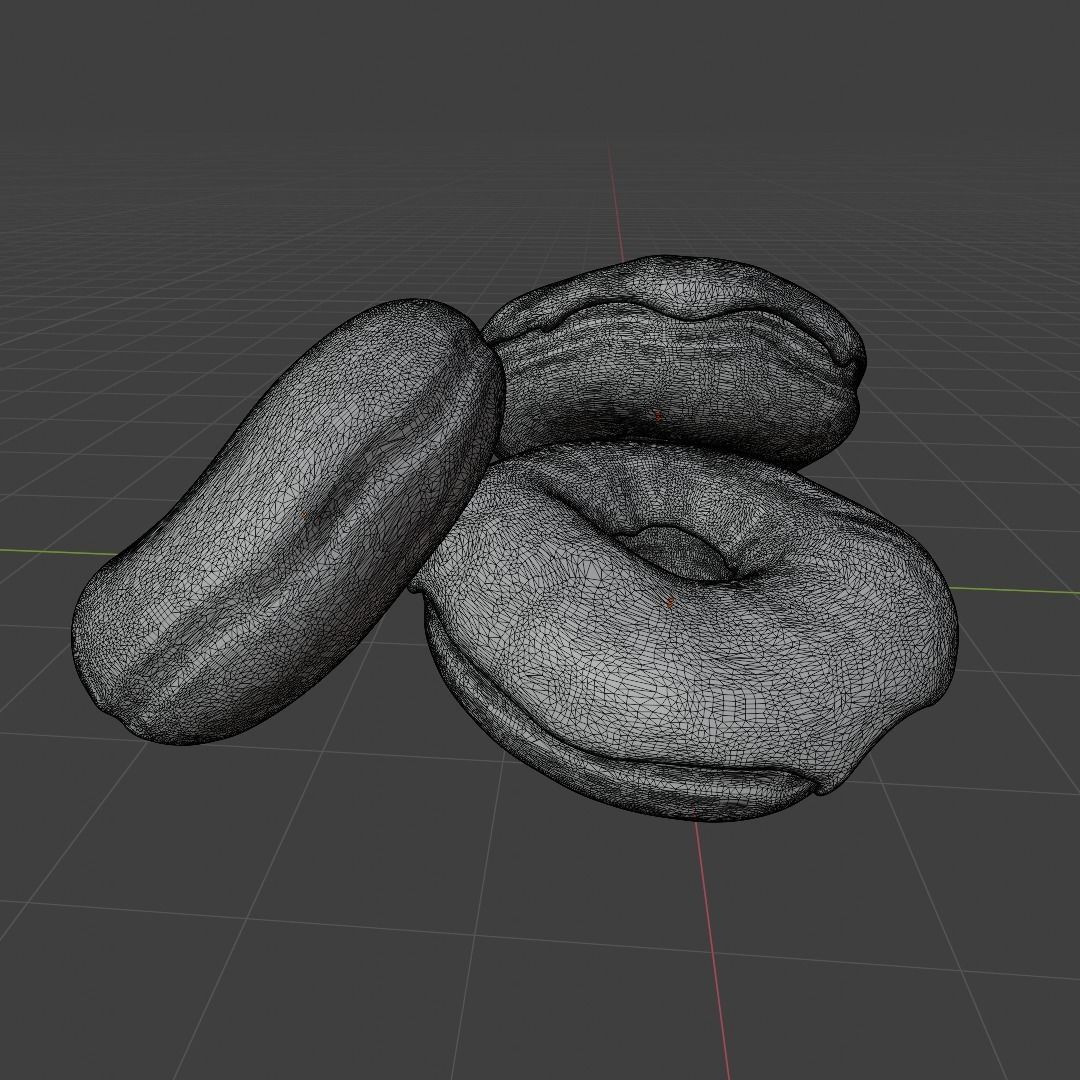 A highly polygonal donut model 3D model | CGTrader