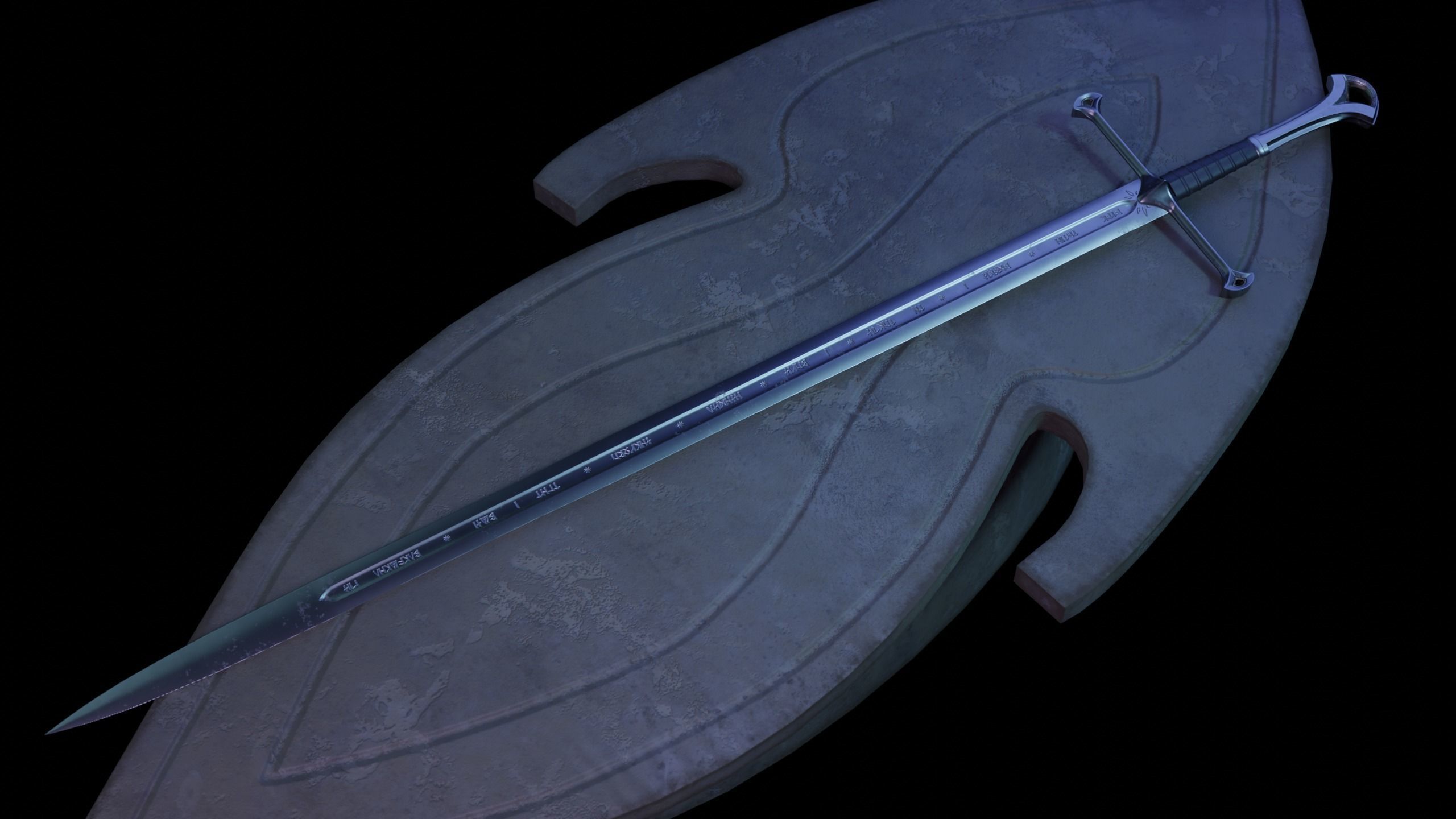 3D model Narsil and Anduril VR / AR / low-poly | CGTrader