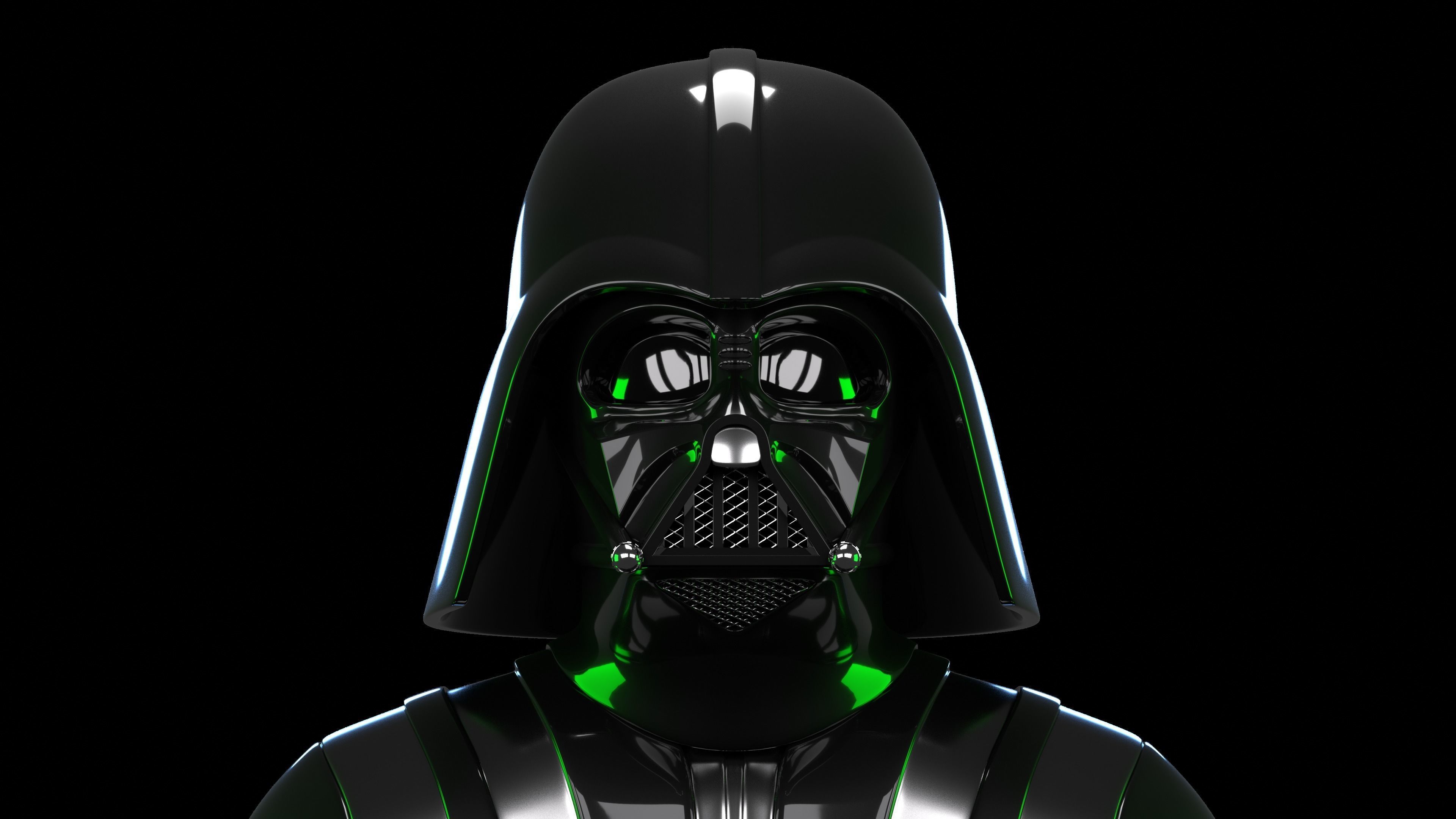 Hard Surface character model of Darth Vader 3D model | CGTrader