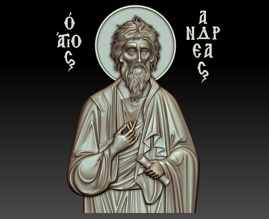Andrew the Apostle 3D model | CGTrader