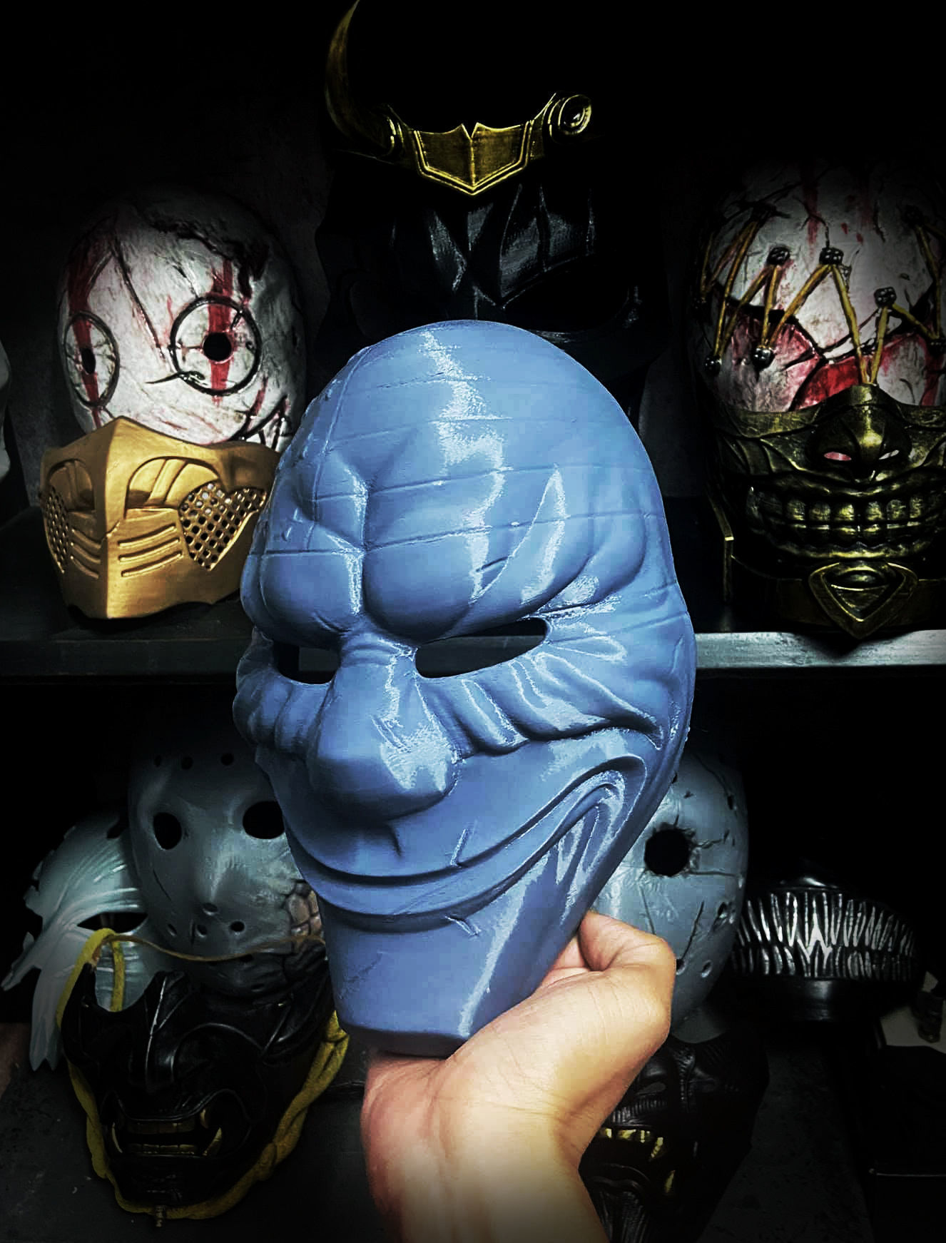 Dallas Mask - Payday 2 Mask - Halloween Cosplay Mask 3D model 3D ...