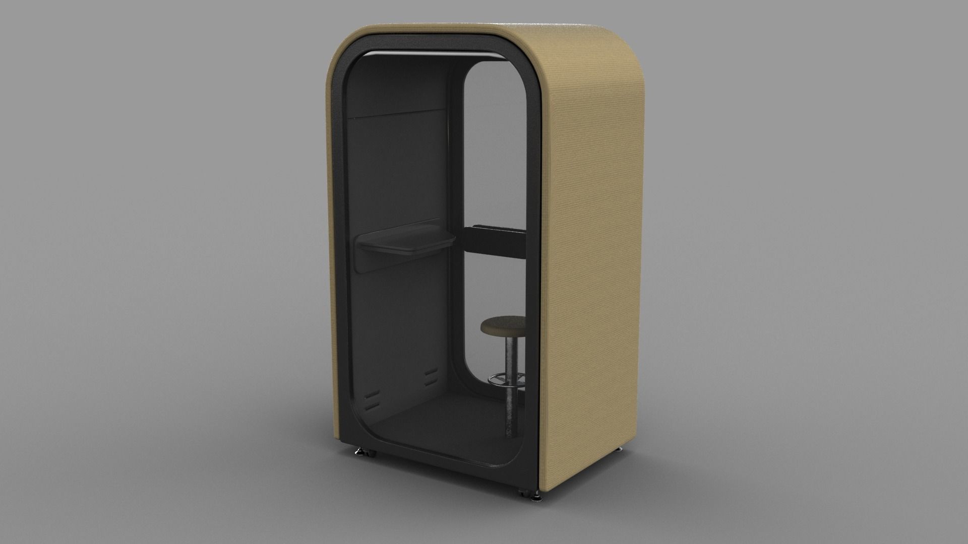 3D model Office POD Small VR / AR / low-poly | CGTrader