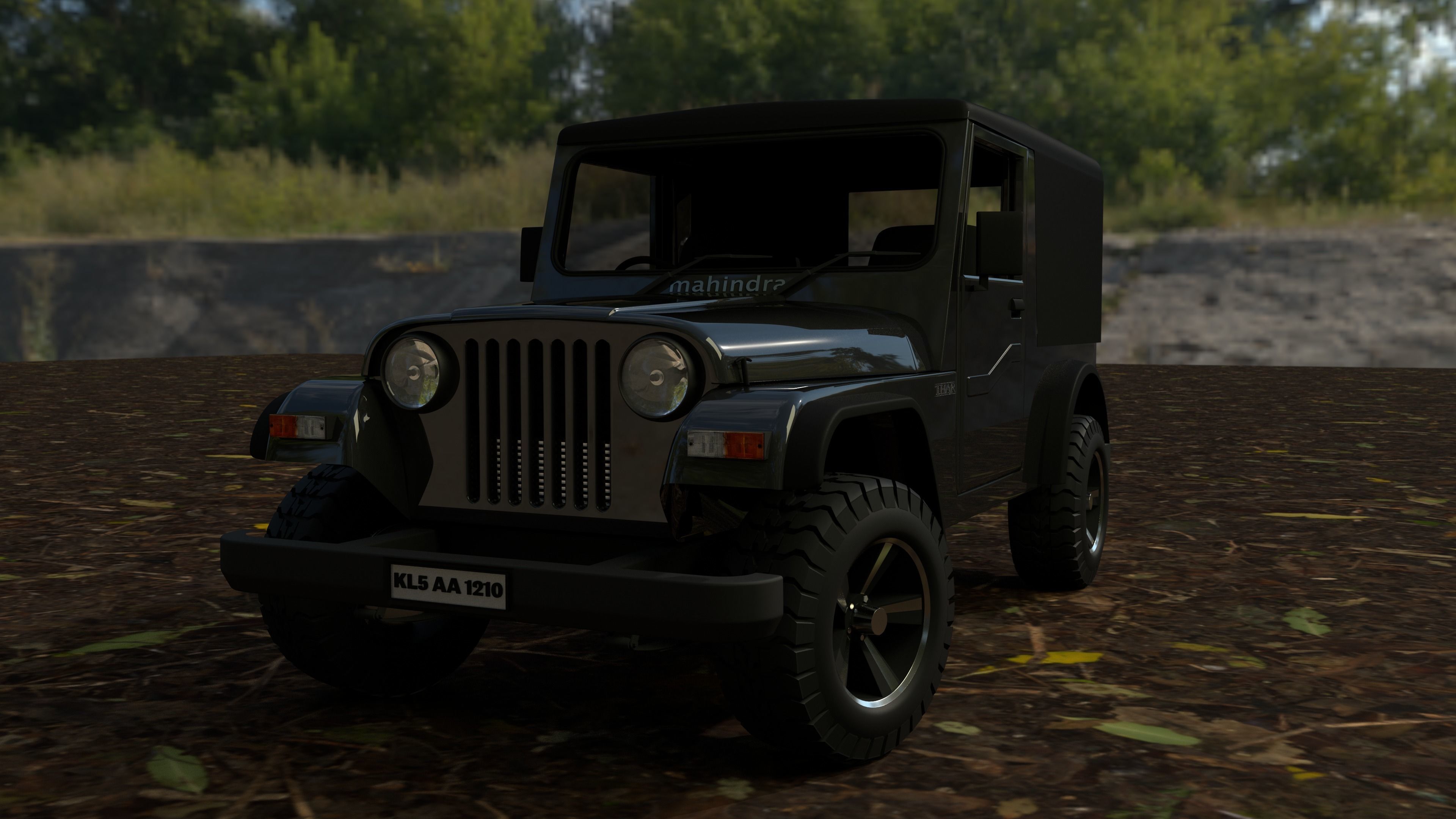MAHINDRA THAR 3D model | CGTrader