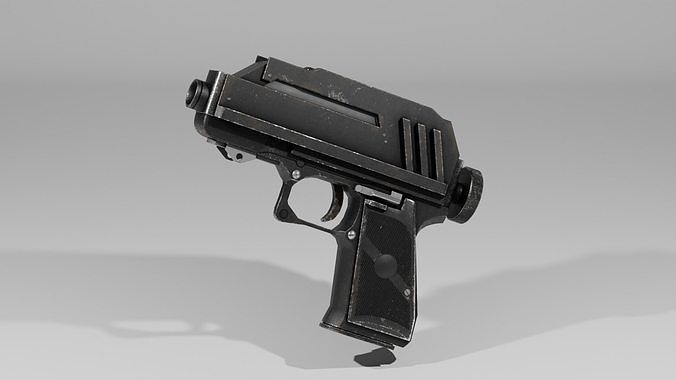 3D model Star Wars DC-17 hand blaster VR / AR / low-poly | CGTrader