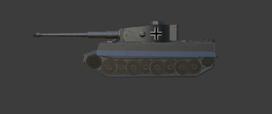 3D model Tiger 1 - Panzerkampfwagen VI VR / AR / low-poly | CGTrader