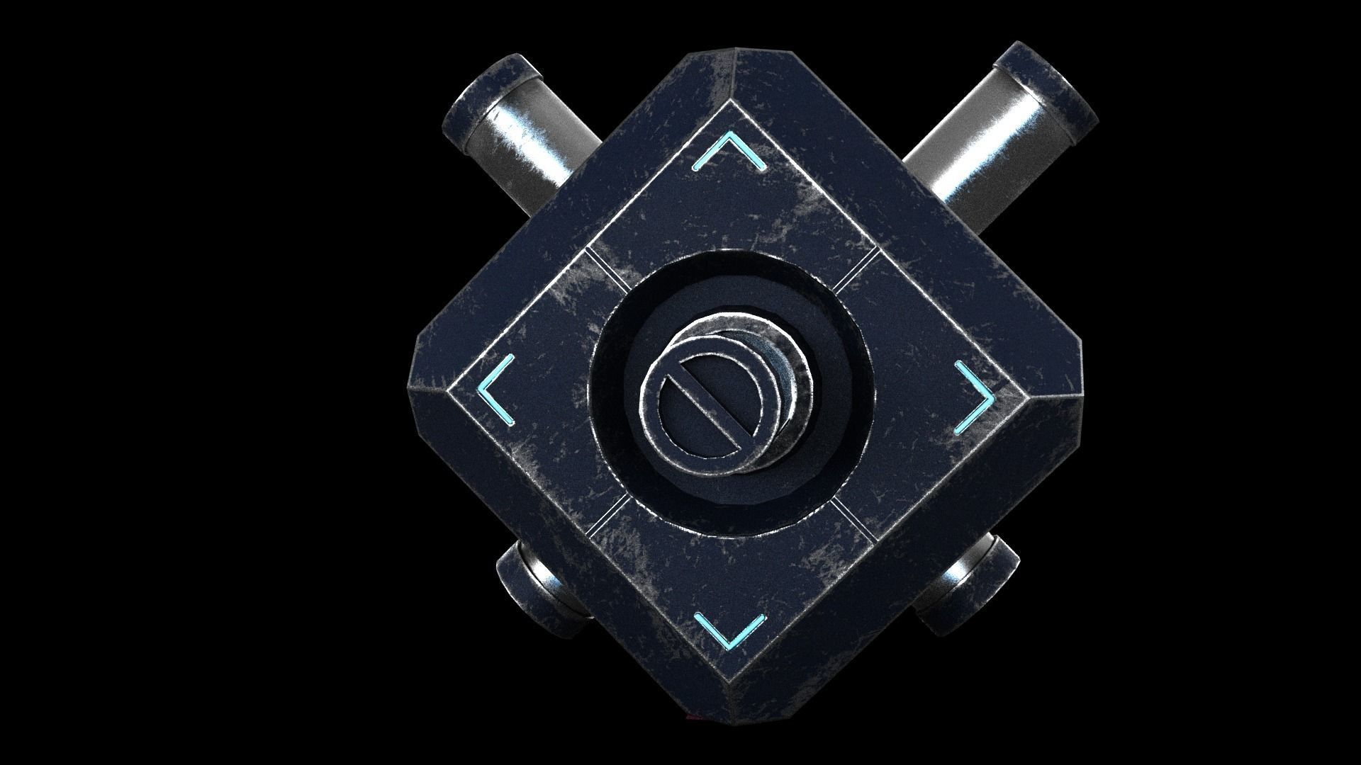 3D model Energy Box VR / AR / low-poly | CGTrader