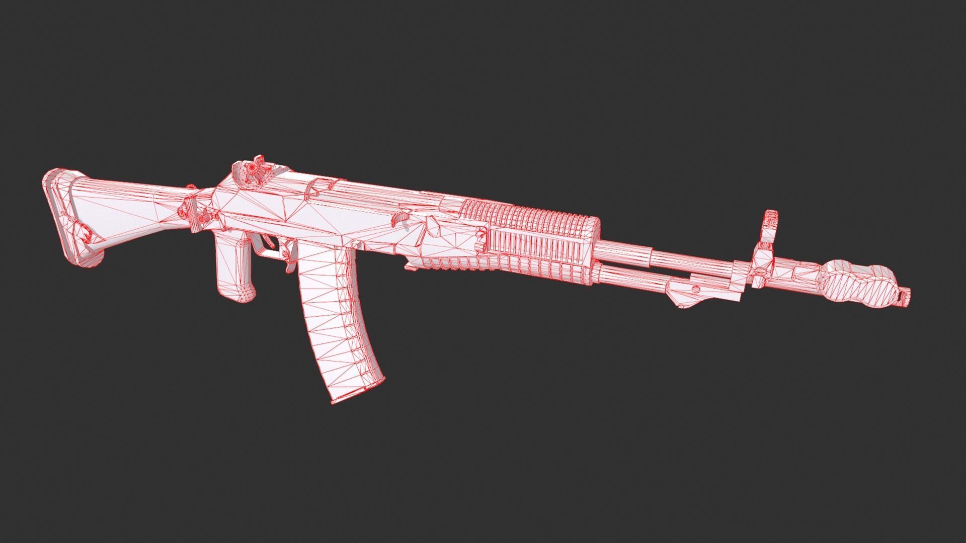 3D model AN-94 ak - rifle VR / AR / low-poly | CGTrader