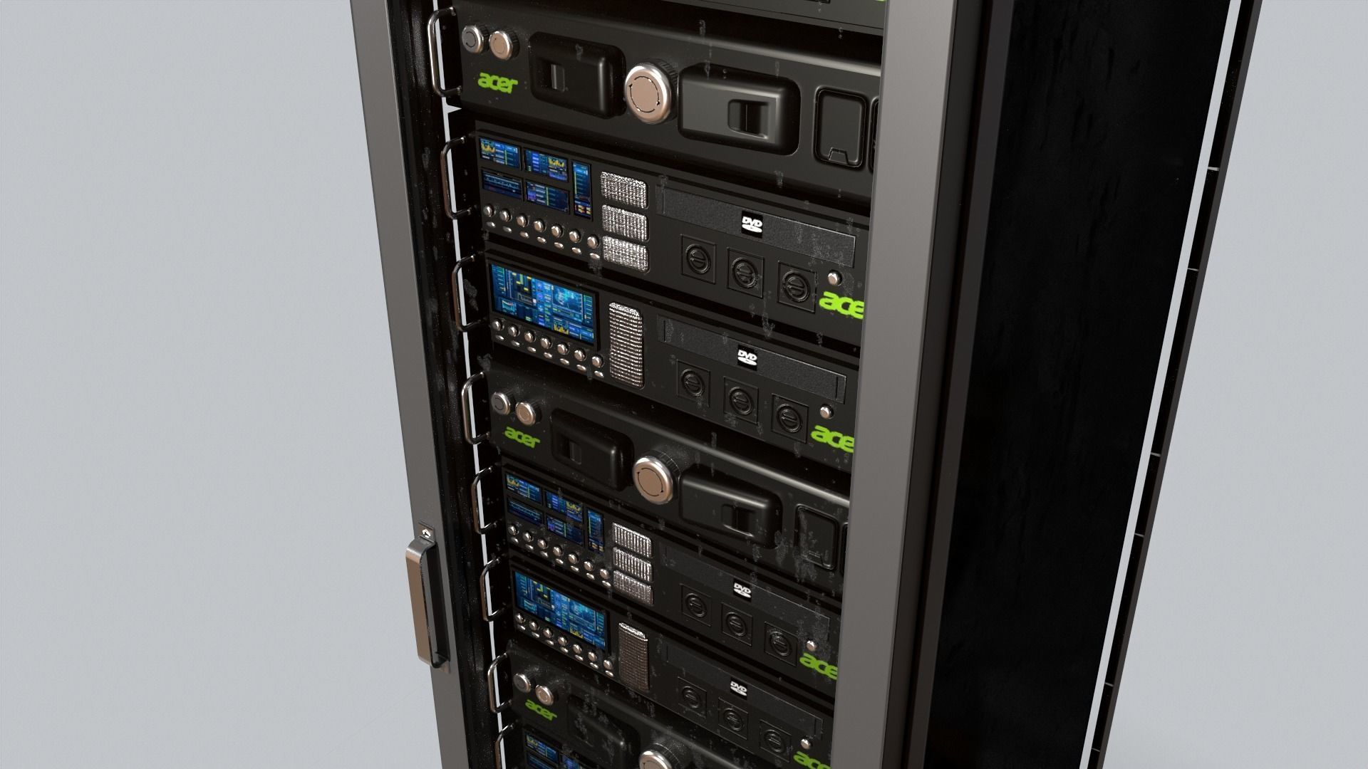 3D model Sci Fi Server Computer VR / AR / low-poly | CGTrader