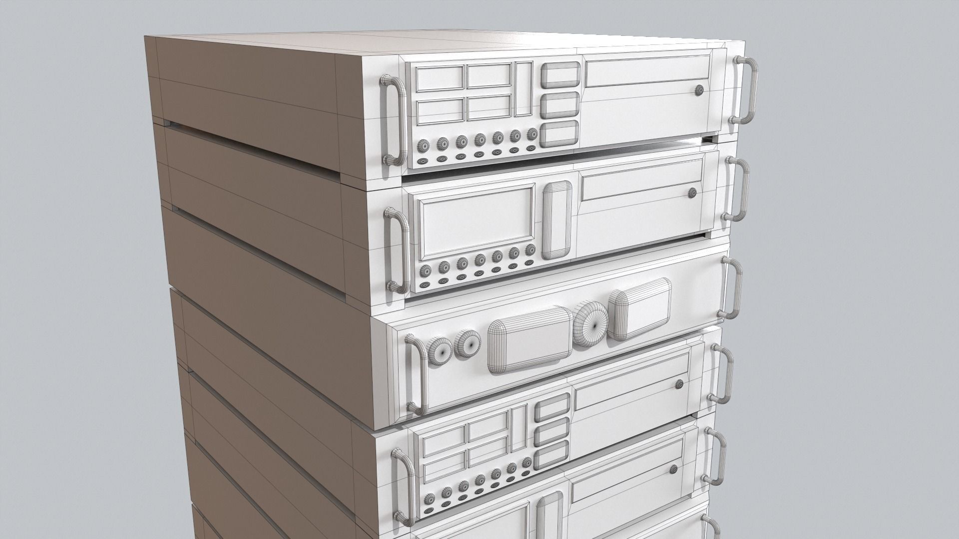 3D model Sci Fi Server Computer VR / AR / low-poly | CGTrader