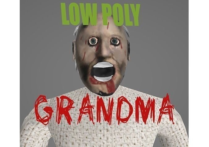3D model Horror Grandma Scary Granny model VR / AR / low-poly | CGTrader