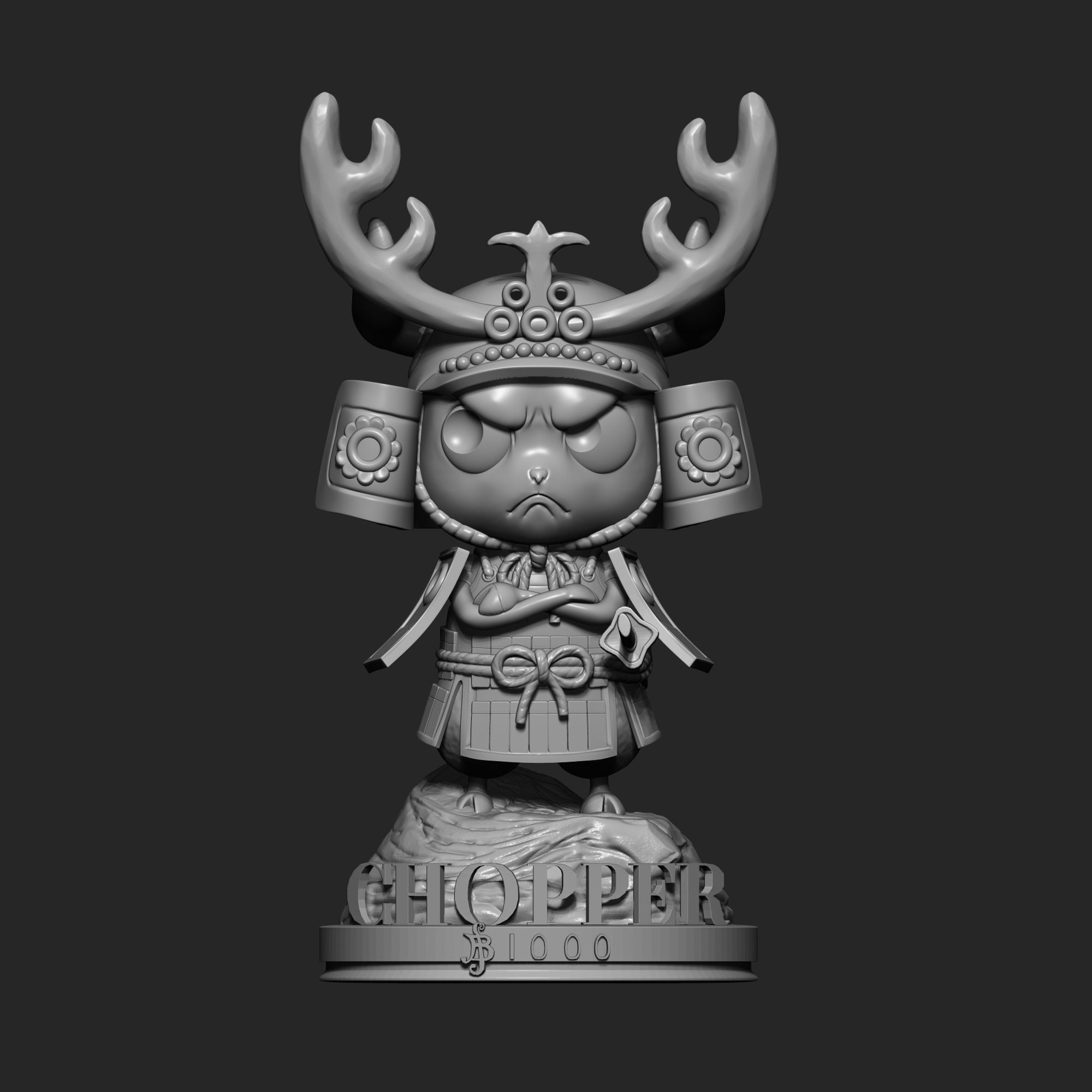 Tony Tony Chopper Wano 3D model 3D printable | CGTrader