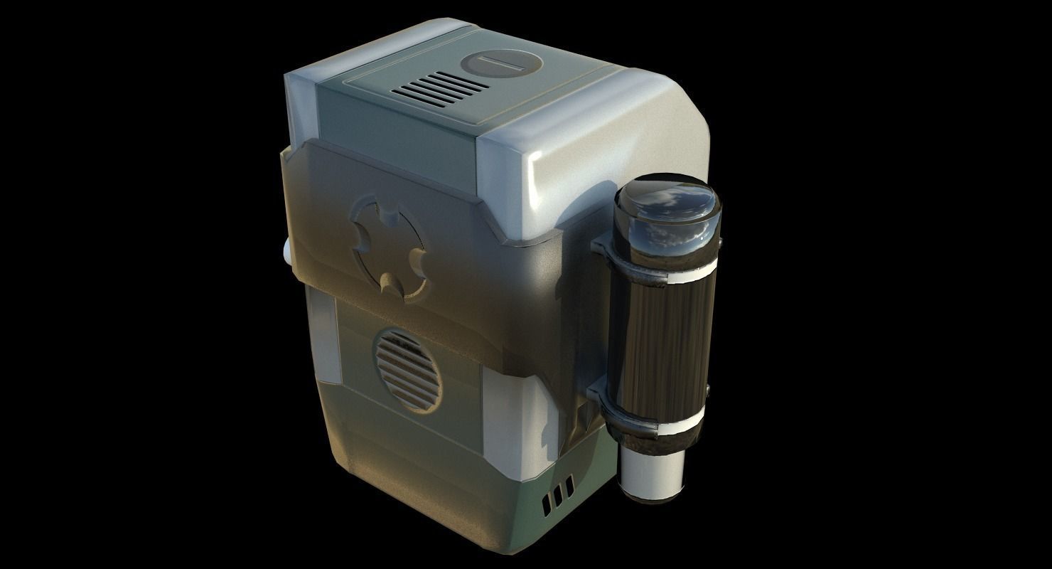 3D model Sci-fi Coffee Machine VR / AR / low-poly | CGTrader
