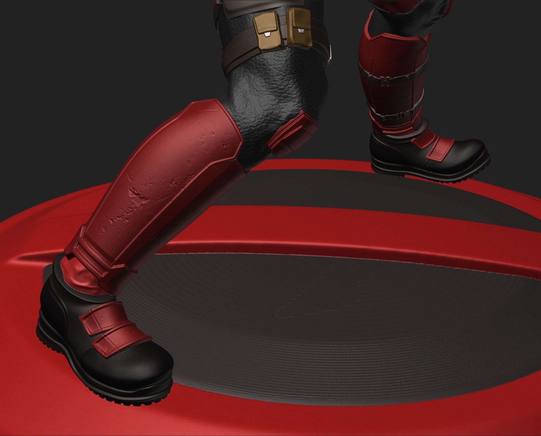 Deadpool 3D model 3D printable | CGTrader