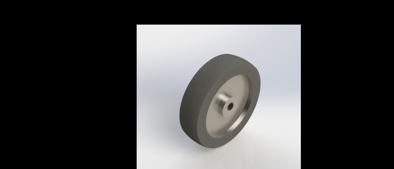 Roda Rodizio 3D model | CGTrader