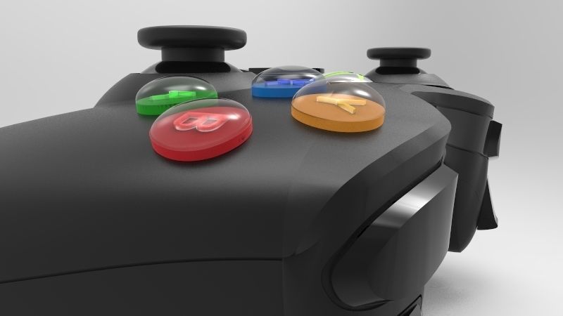Xbox controller 3D model | CGTrader