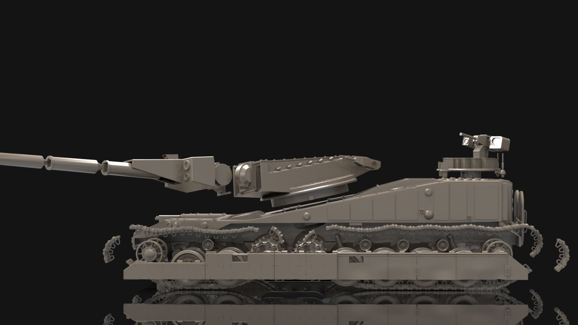 Object 490 1 35 SCALE 3D print model 3D model 3D printable | CGTrader