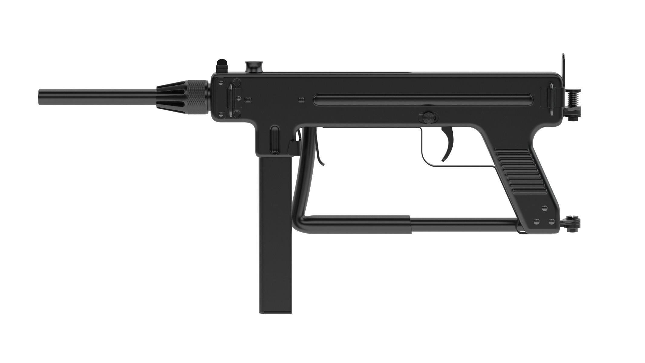 Madsen M-50 3D model | CGTrader