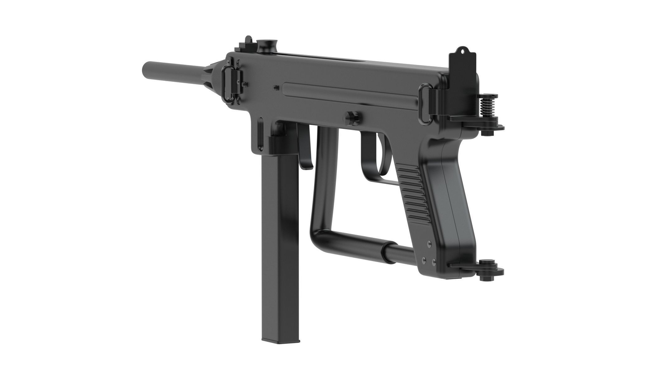 Madsen M-50 3D model | CGTrader