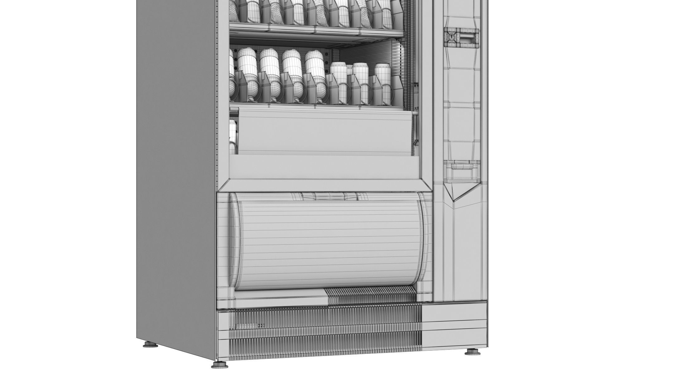 Necta Orchestra Touch Vending Machine 3D model | CGTrader