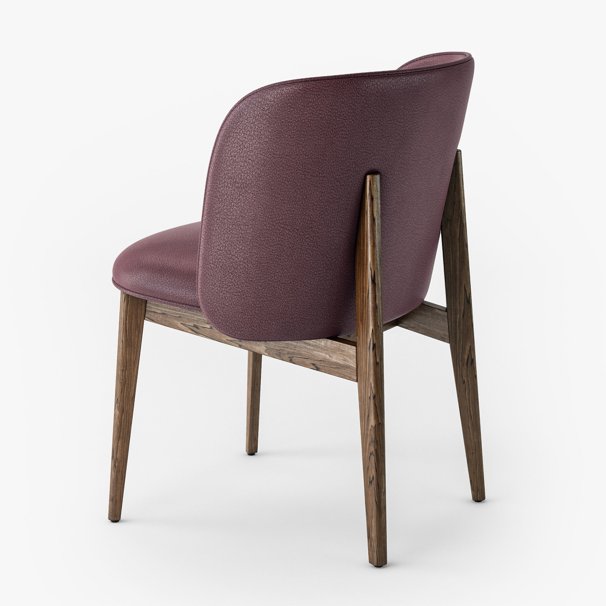 Calligaris Abrey wood armchair 3D model | CGTrader