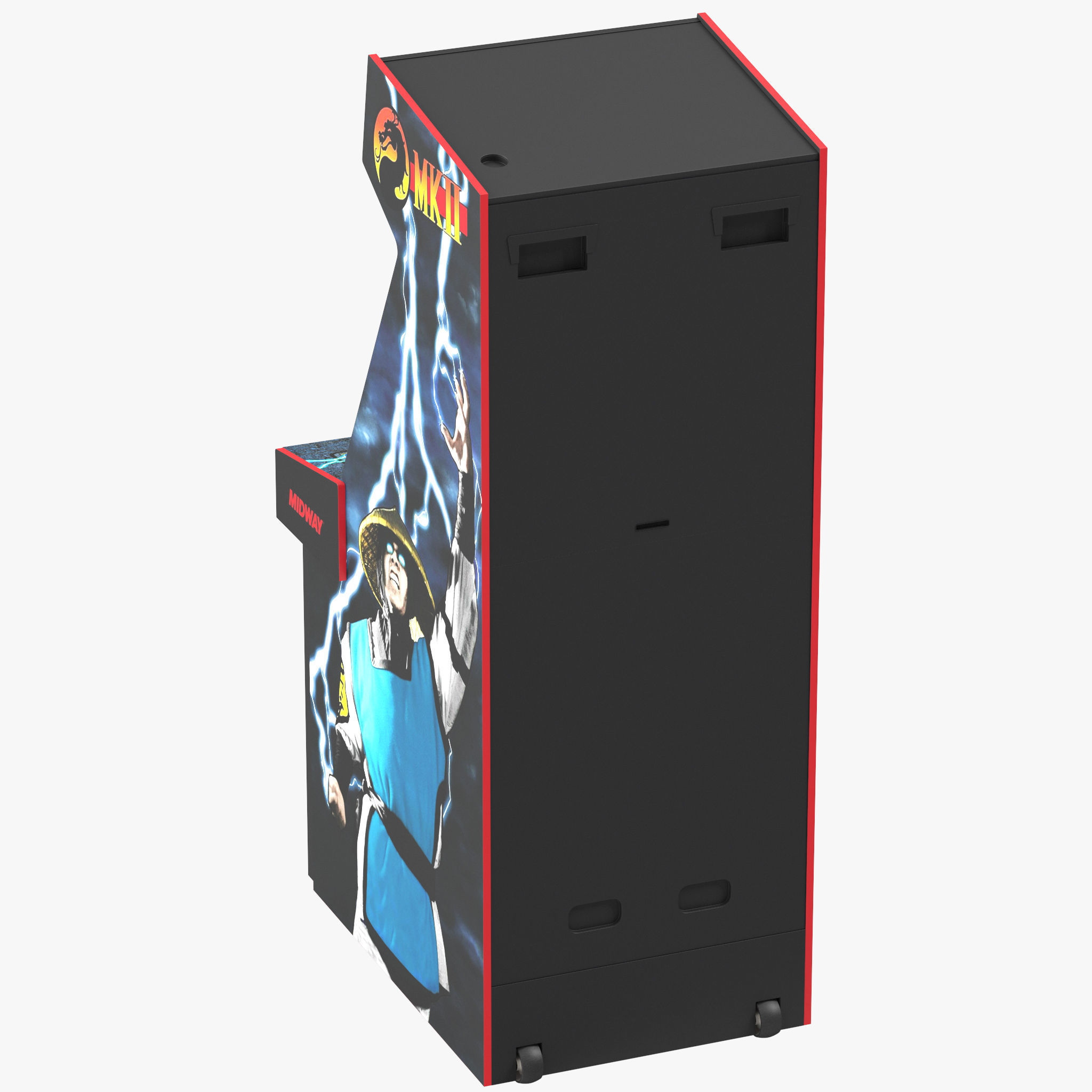 Mortal Kombat Arcade Game 3D model | CGTrader