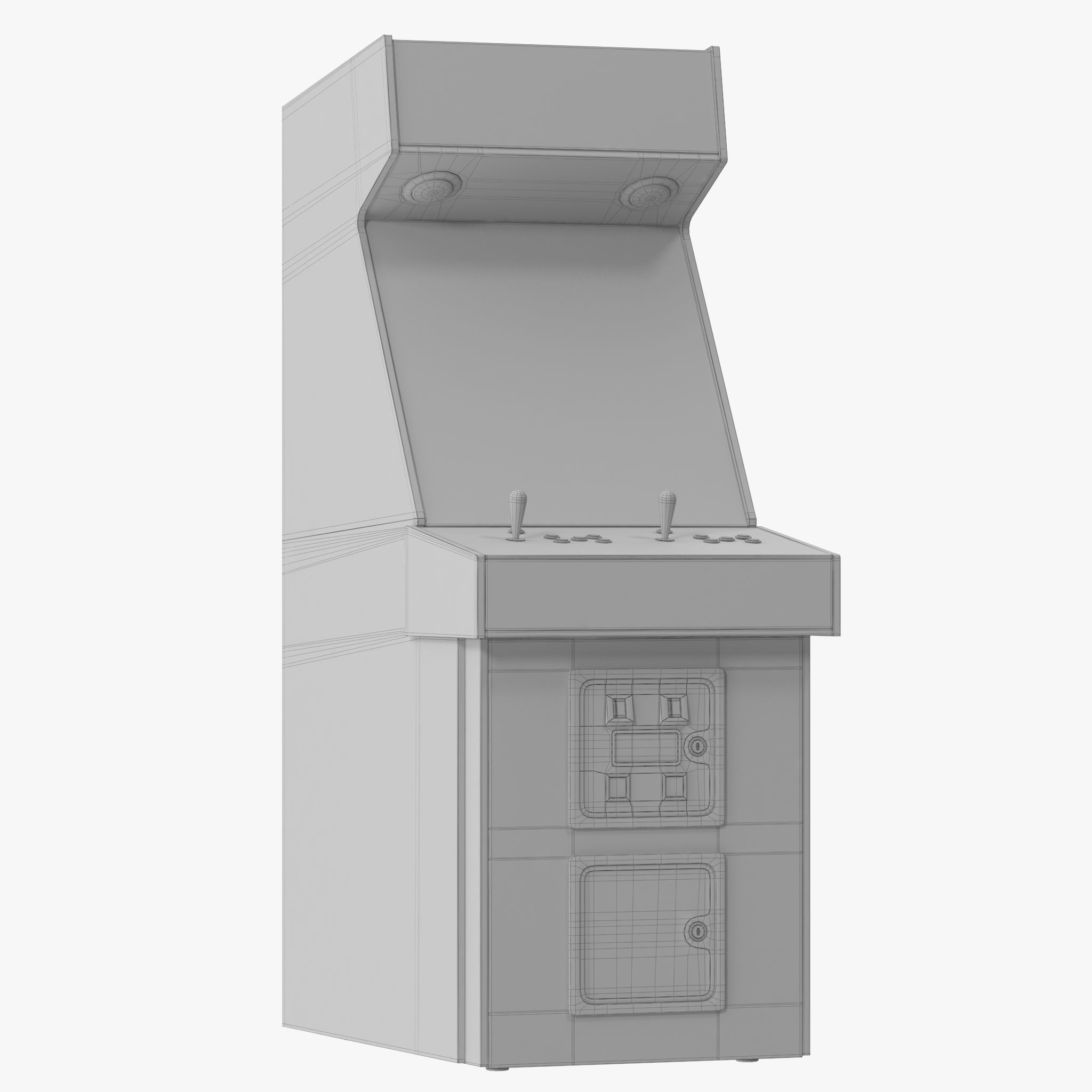 Mortal Kombat Arcade Game 3D model | CGTrader