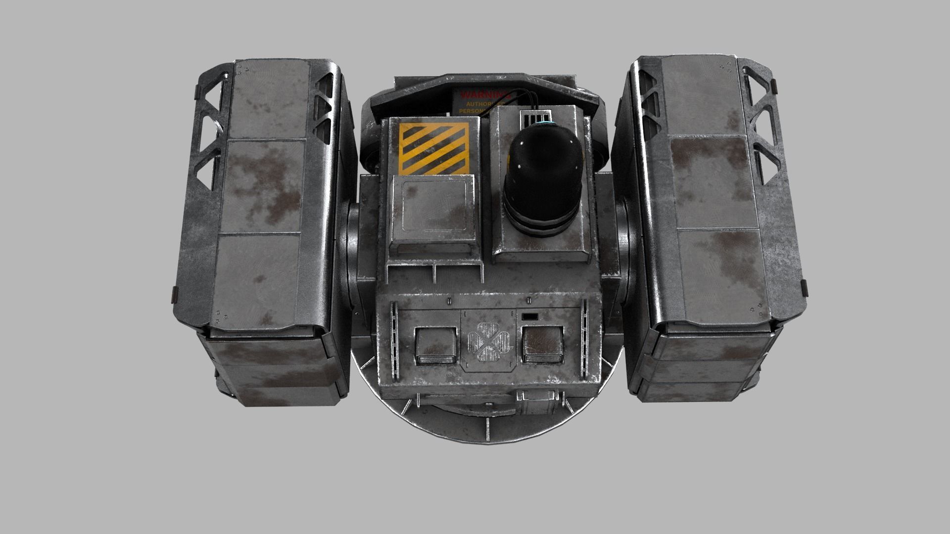 3D model Sci-fi Turret Rocket Launcher VR / AR / low-poly | CGTrader