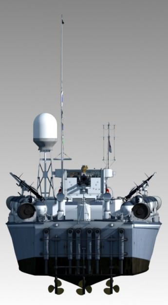 Vosper MTB 3D model | CGTrader