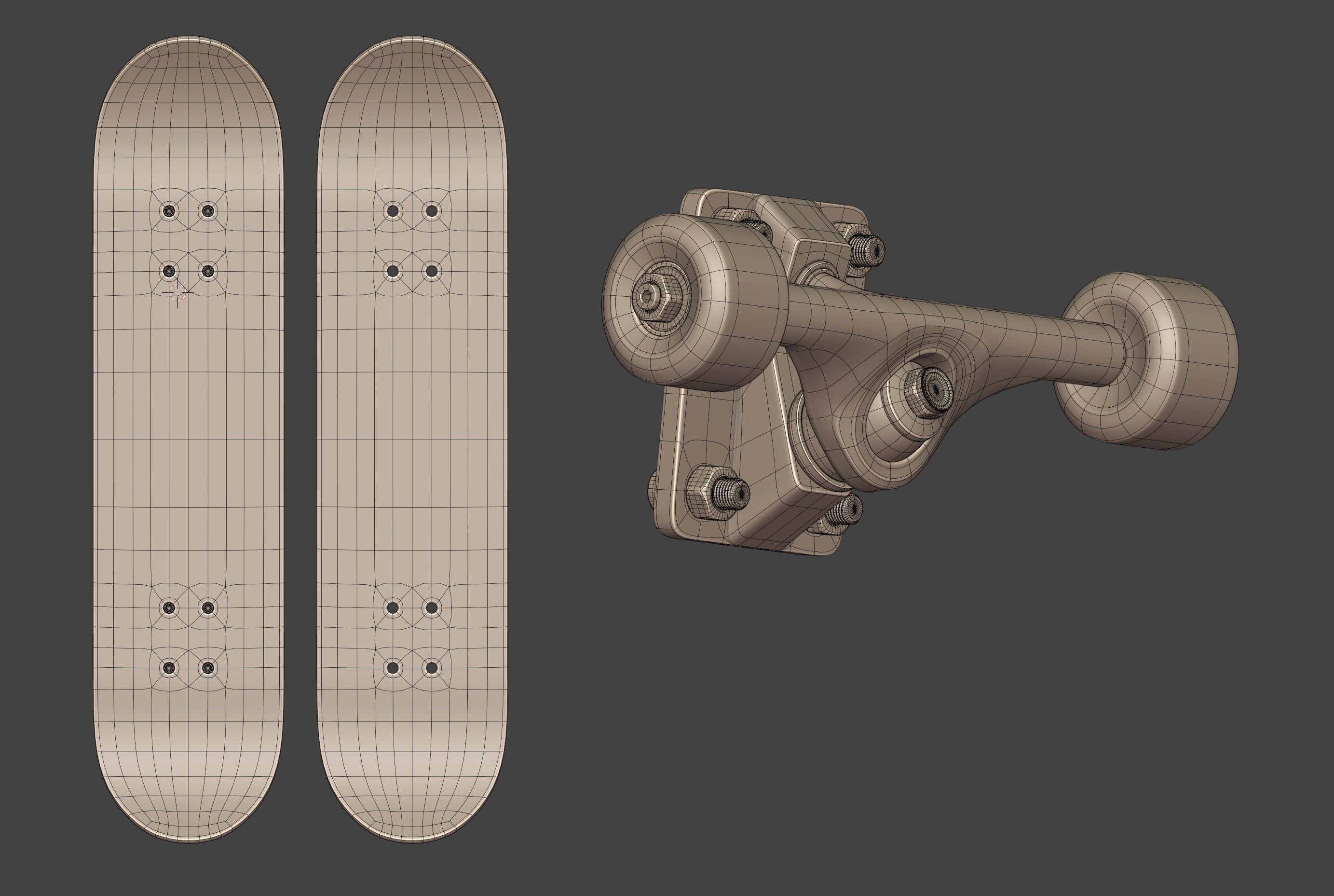 3D model Skateboard - 3D files and Mockup VR / AR / low-poly | CGTrader