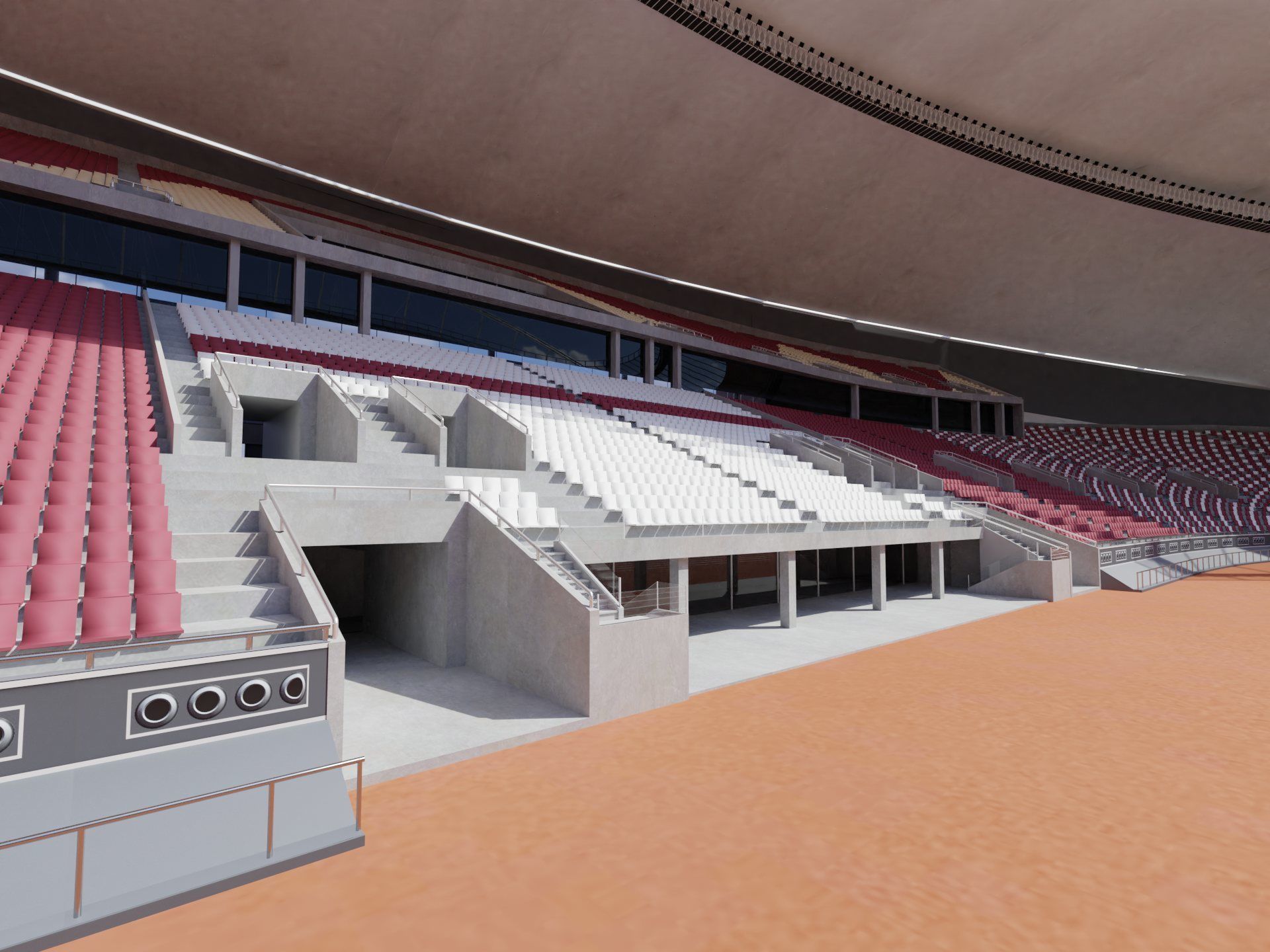Khalifa International Stadium fifa world cup 2022 qatar 3D model | CGTrader