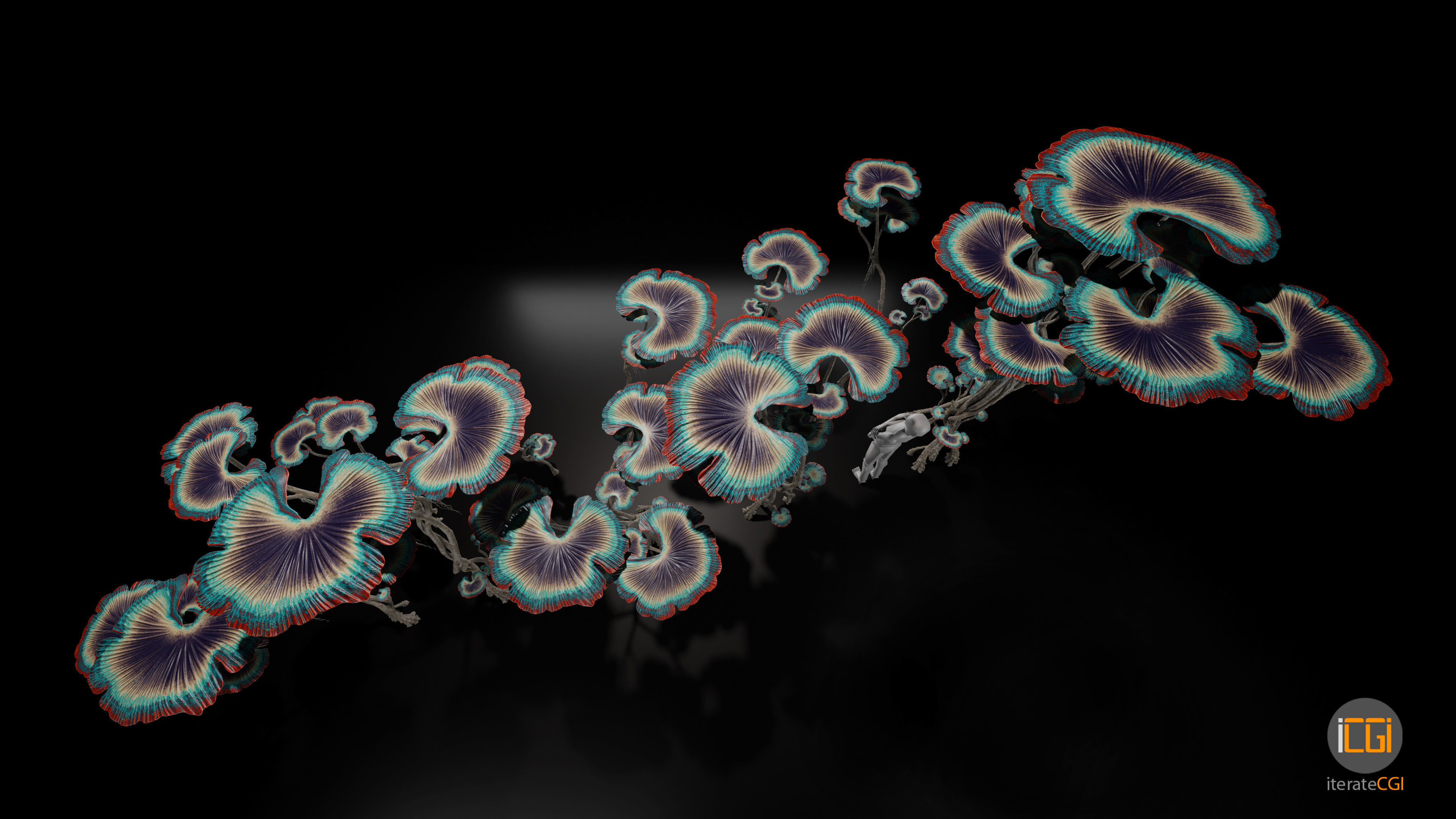 3D model Alien Swamp Plant Type1 VR / AR / low-poly | CGTrader