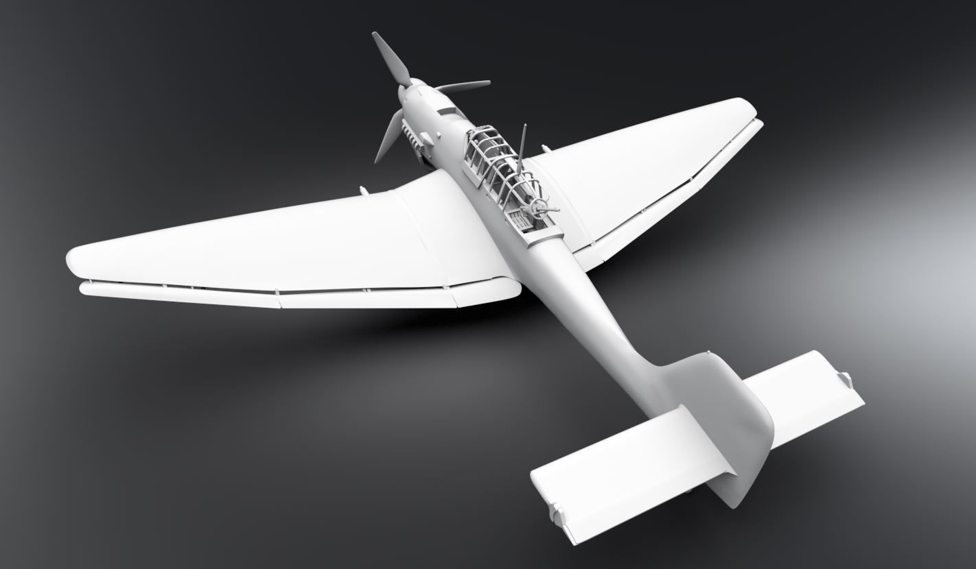 Junkers Ju 87 Stuka Scale model 3D model 3D printable | CGTrader