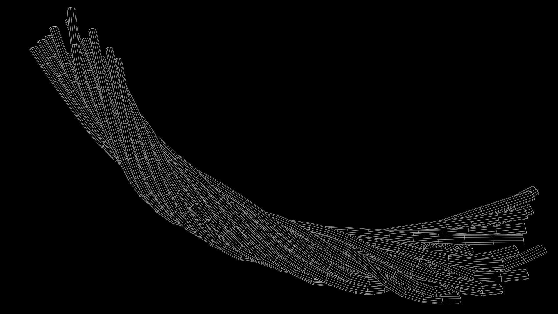 3D model Metal wire cable structure VR / AR / low-poly | CGTrader