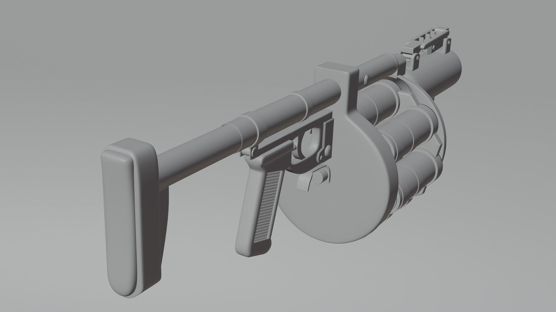 Grenade Launcher 3D model | CGTrader