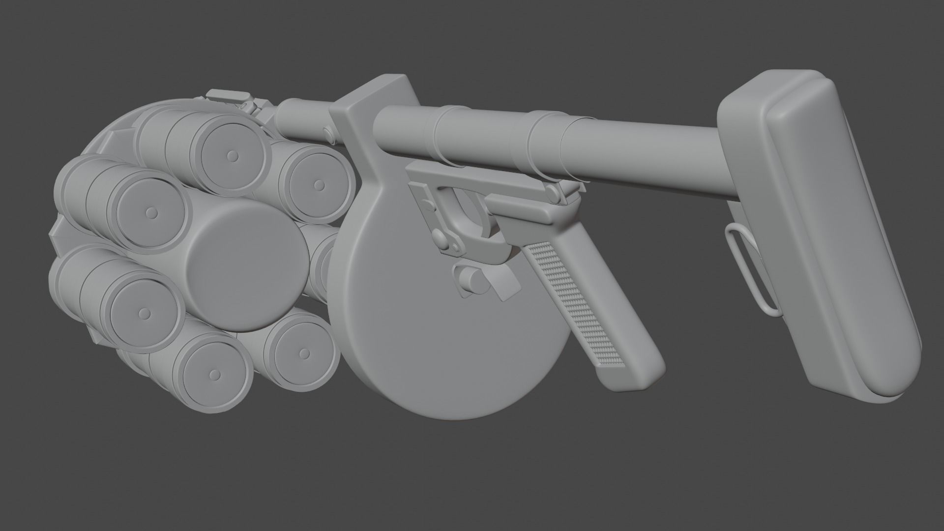 Grenade Launcher 3D model | CGTrader