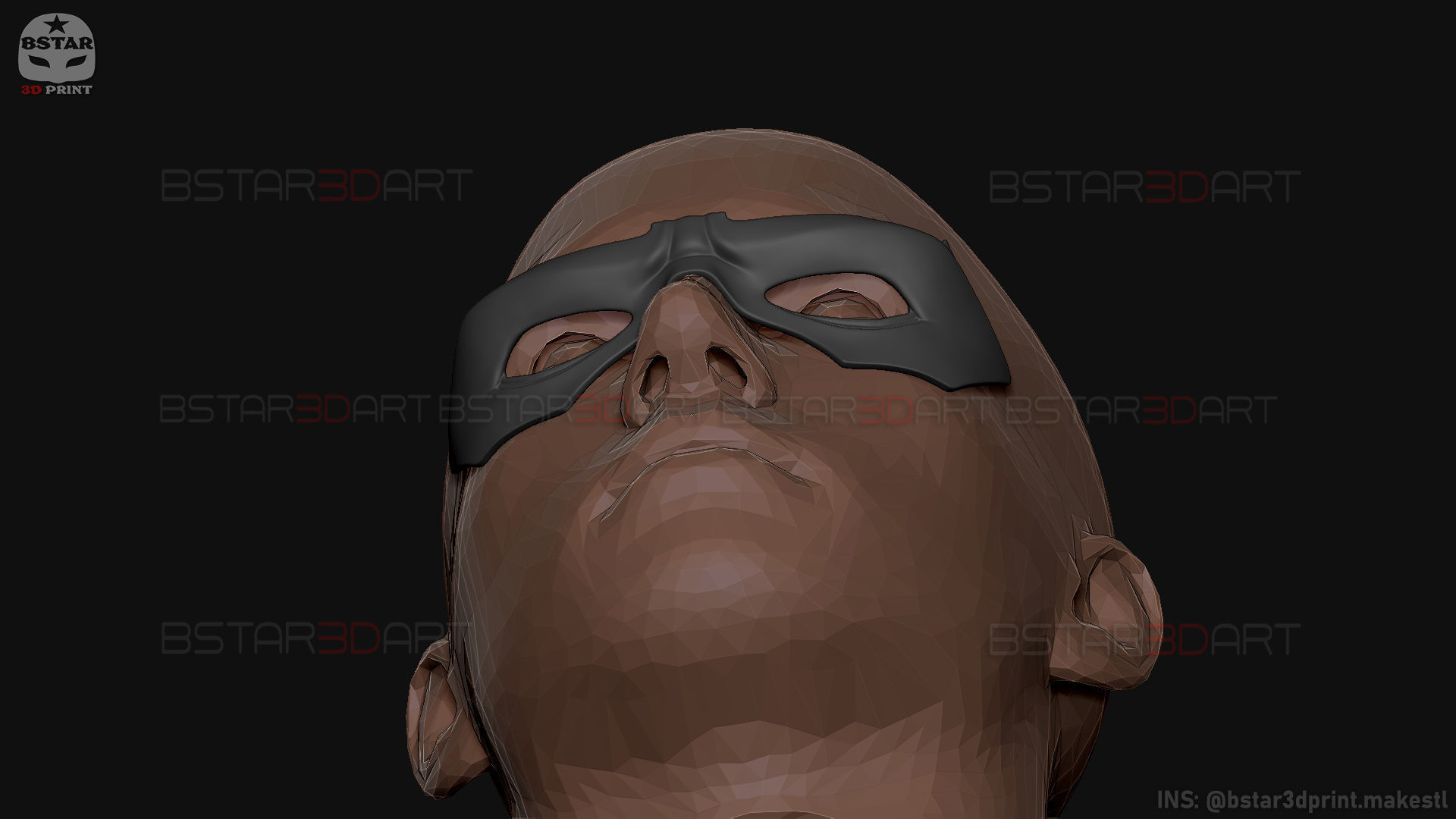 Nightwing Eyes Mask - TITANS season 3 - DC comics Cosplay 3D model 3D ...