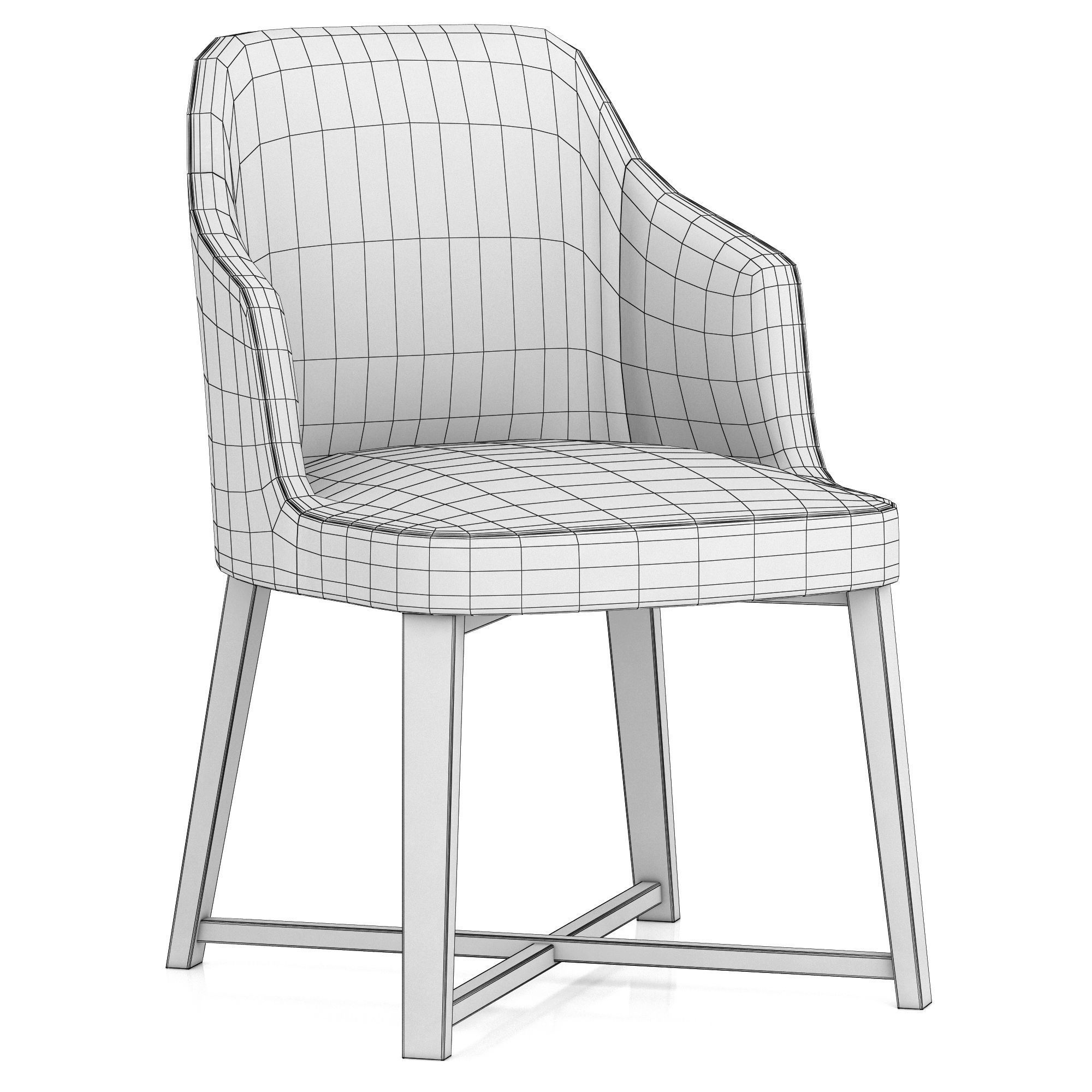 Flexform Marley armchair 3D model | CGTrader